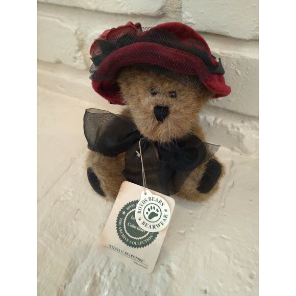 Boyds Collection | Toys | Boyds Bears Plush Brown Sylvia G Bearimore 6 ...